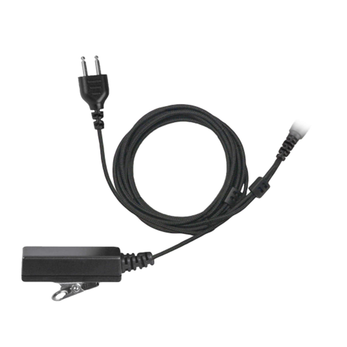 Mic Kit 2 Wire w/ Braided Cable for Hearing Protection(Ear Pro) Headse ...