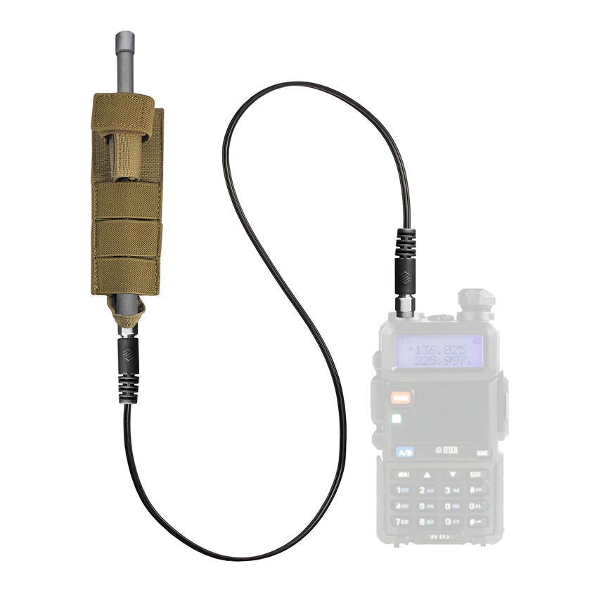 Tactical Antenna Relocation Kit(Black, Tan, or Green) - Baofeng Radios ...