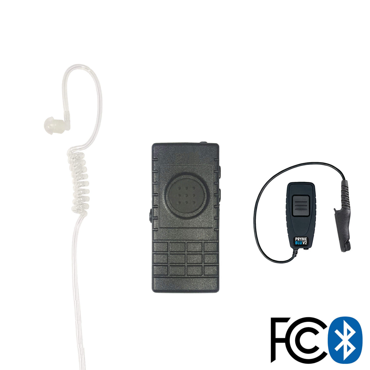 Bluetooth Lapel/Utility Mic & Earpiece Kit w/ Adapter For Motorola R7 ...