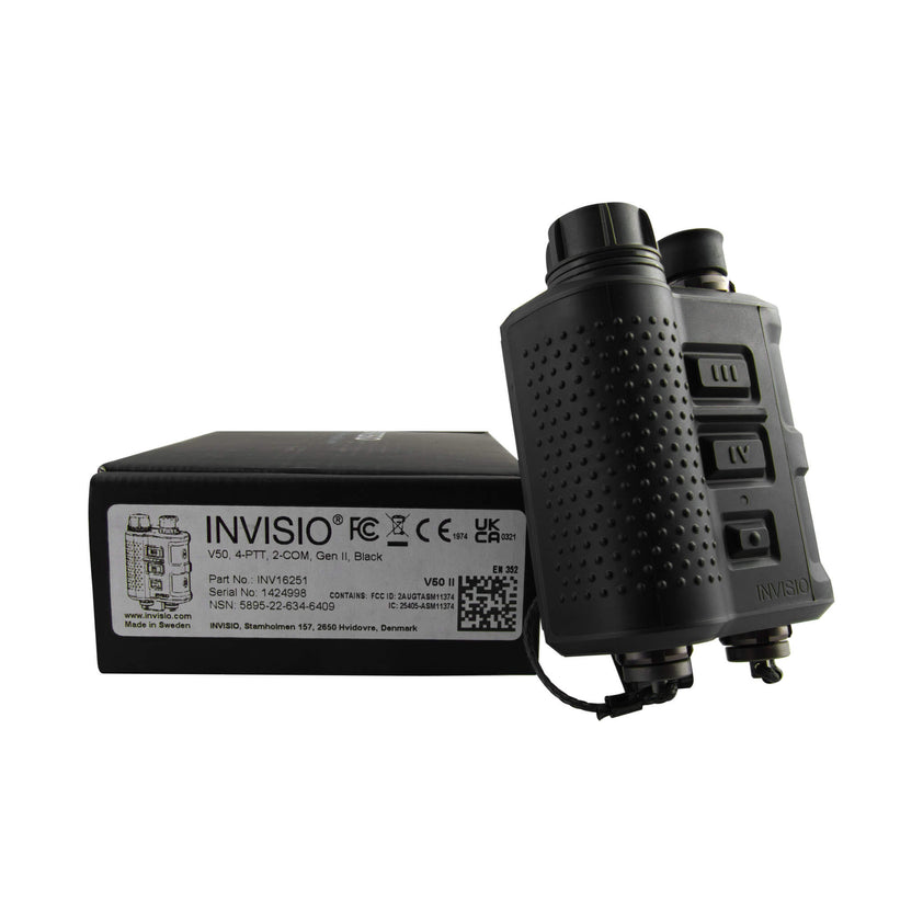 Invisio V50 GEN II Multi-Comm Port Control Box(Battery Powered) – Comm ...
