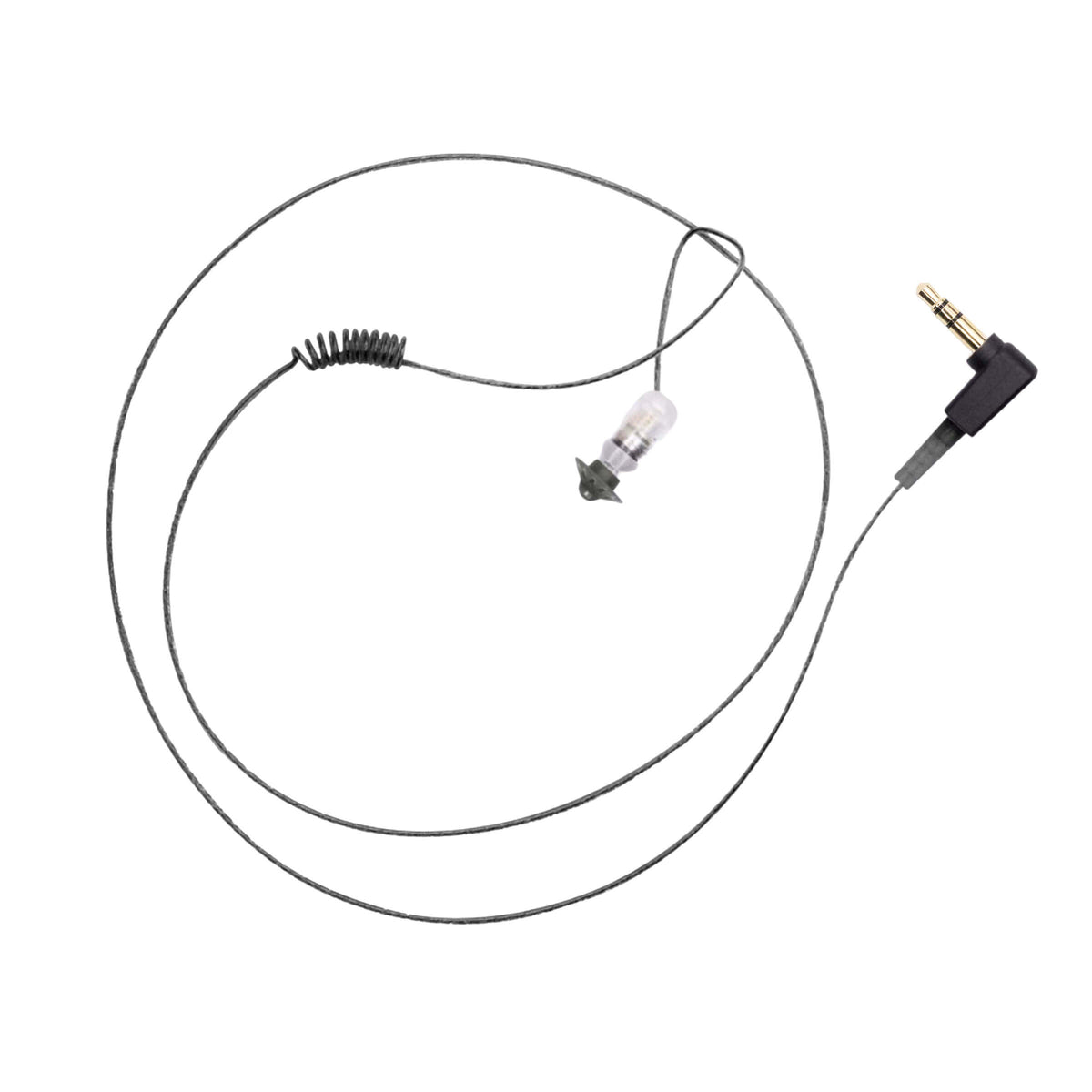 Listen Only Tubeless Patrol/Tactical/Covert Radio Earpiece Ambidextrou ...