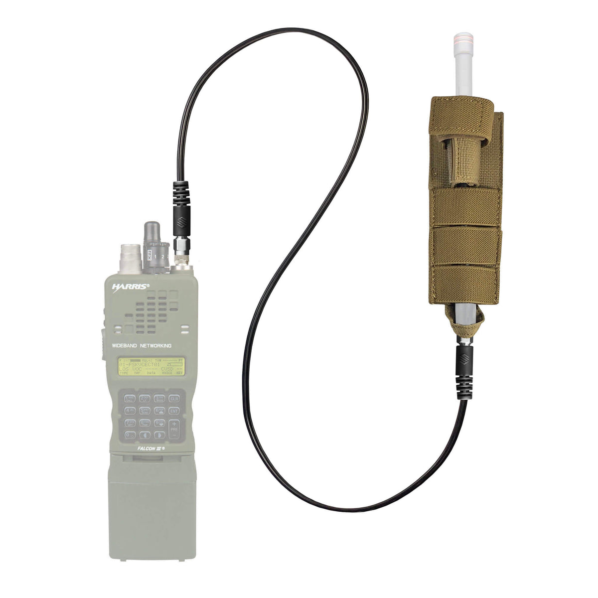 Tactical Antenna Relocation Kit(Black, Tan, or Green) - Military Radio ...