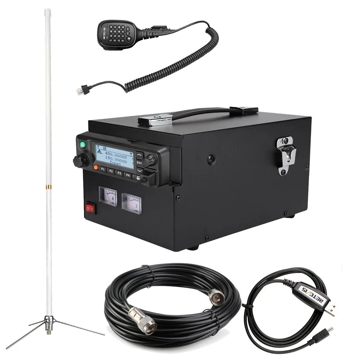 Retevis RMB90F Dual Band Digital Desktop Base Station Radio – Comm Gear ...