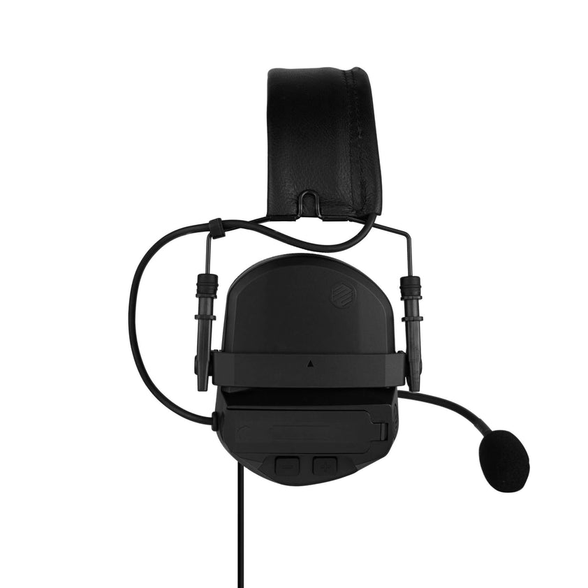 PolTact V2 Tactical Comms Helmet Headset w/ Active Hearing Protection ...