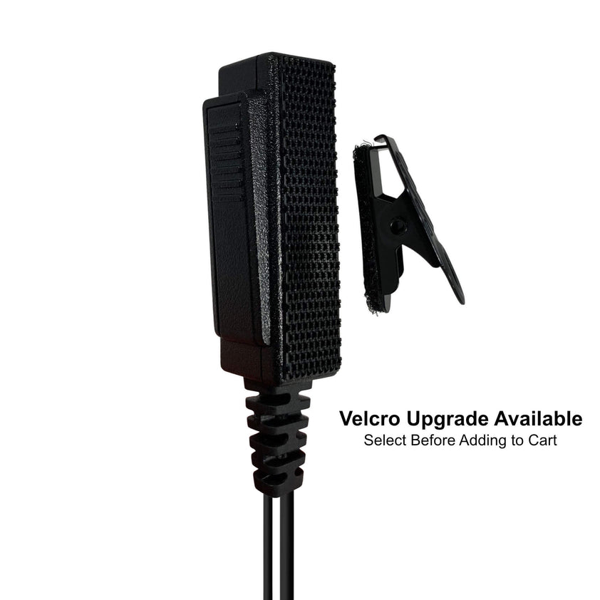 Patrol Mic & Dual Ear Invisible Series Tubeless Earpiece Complete Tact ...