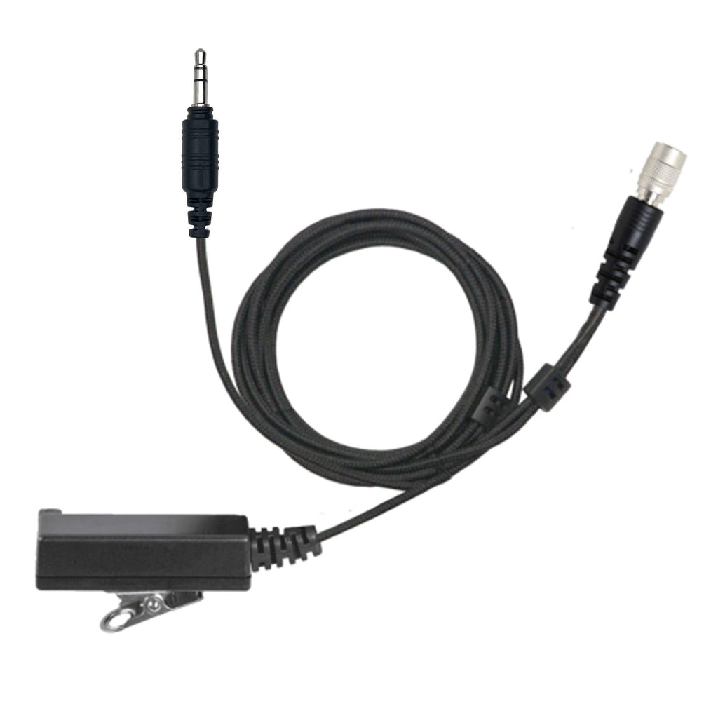Mic Kit w/ Quick Disconnect (Hirose) Connector & 2 Wire Braided Cable ...