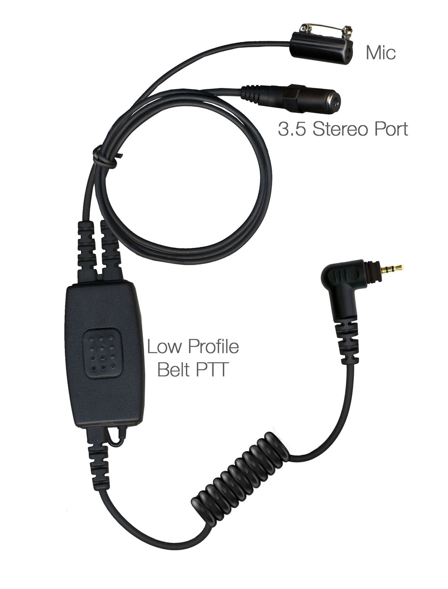 Undercover/Loss Prevention Earpiece & Mic Combo For Motorola: TLK100 ...