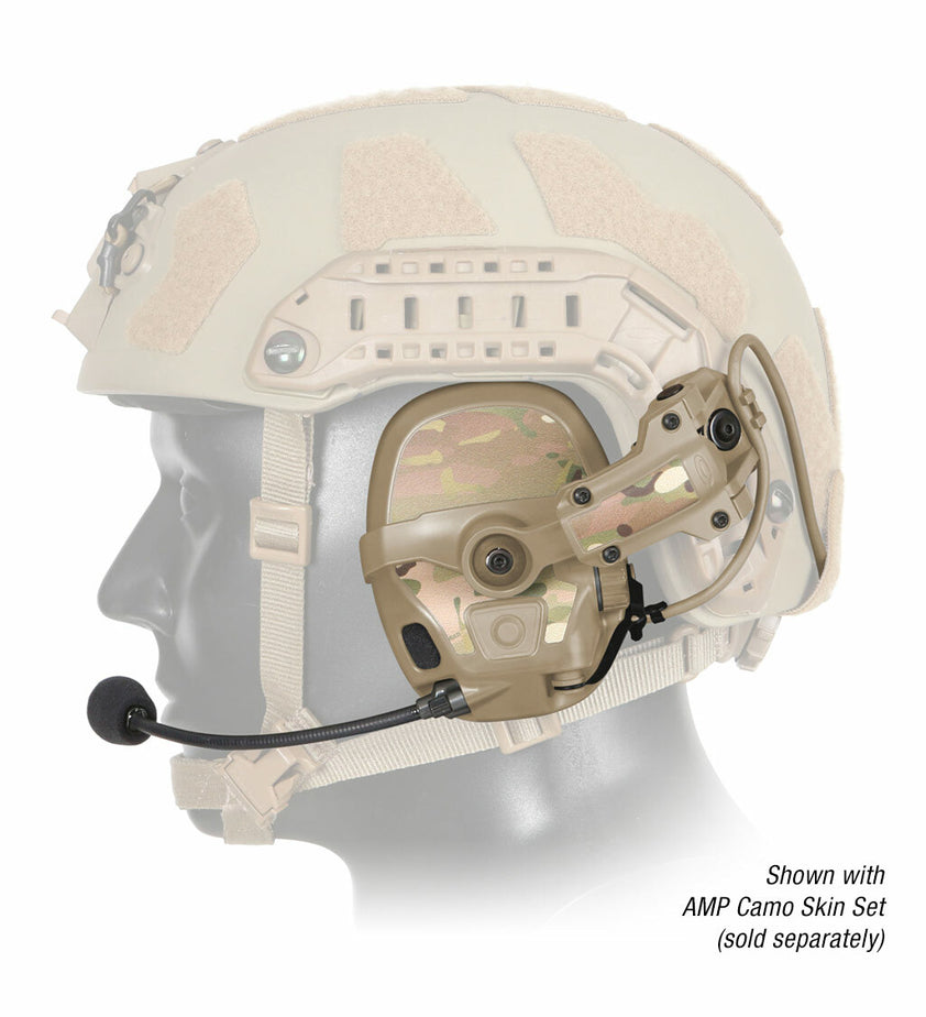 Ops-Core AMP NFMI Tactical Headset w/ Active Hearing Protection - Conn ...