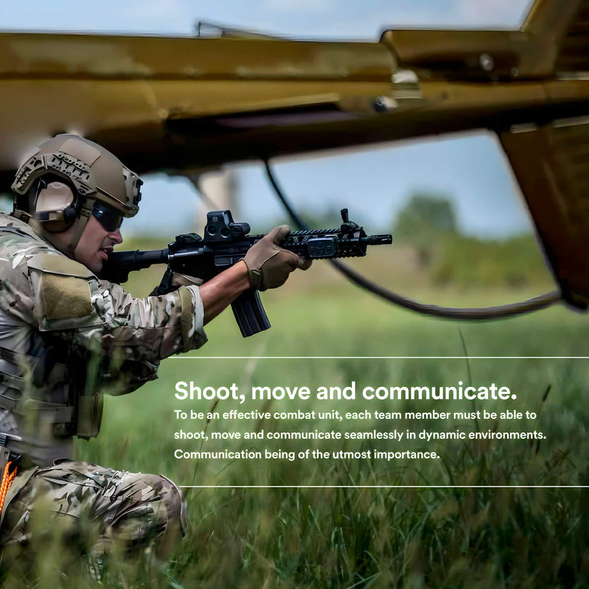 3M Peltor ComTac VII Tactical Headset w/ Active Hearing Protection/Enh ...