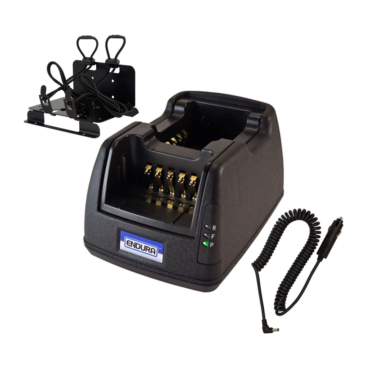Motorola Dual Pod Radio/Battery Vehicle DC Charger- APX5000 APX6000/LI ...