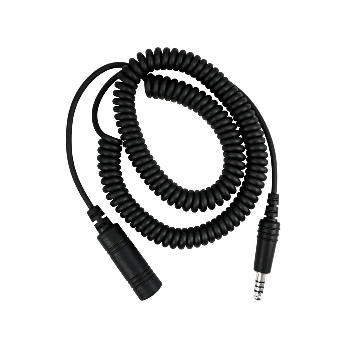 Helicopter U174/TP-120 Extension for Headset - Coiled Cable – Comm Gear ...