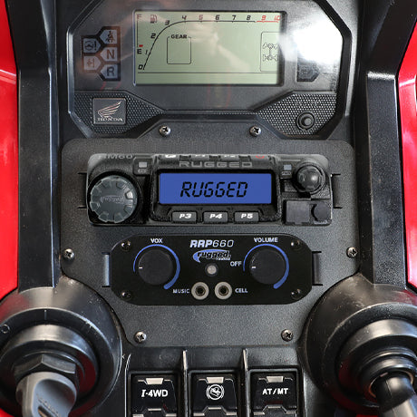 Rugged Radios - Honda Talon Mount for M1 / RM45 / RM60 / GMR45 Radio ...