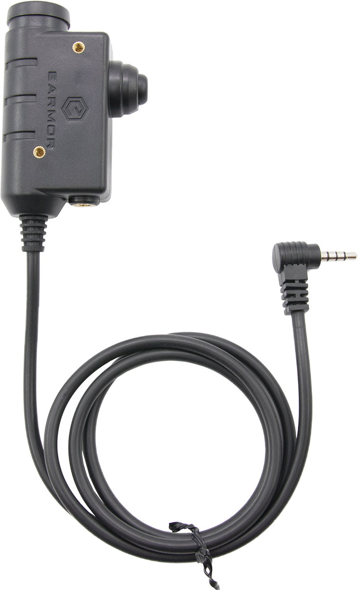 Push To Talk Radio Adapter for Airsoft & Recreation Headset: NATO/Mili ...
