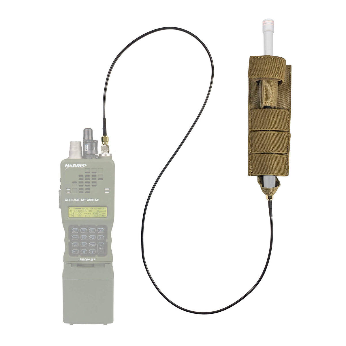 Tactical Antenna Relocation Kit(Black, Tan, or Green) - Military Radio ...