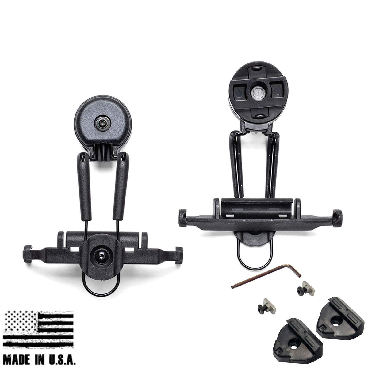 M-LOK/MTEK Helmet Rail Mount Kit For OTTO NoizeBarrier TAC Headset - H ...
