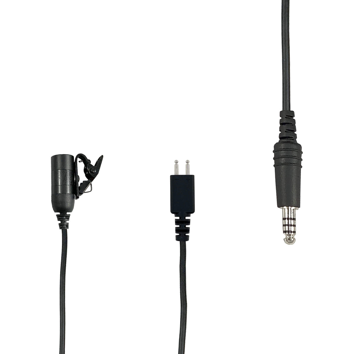 Mic Kit w/ Ear Pro Input Cable & Nexus Connector - NATO Wired, for Hea ...