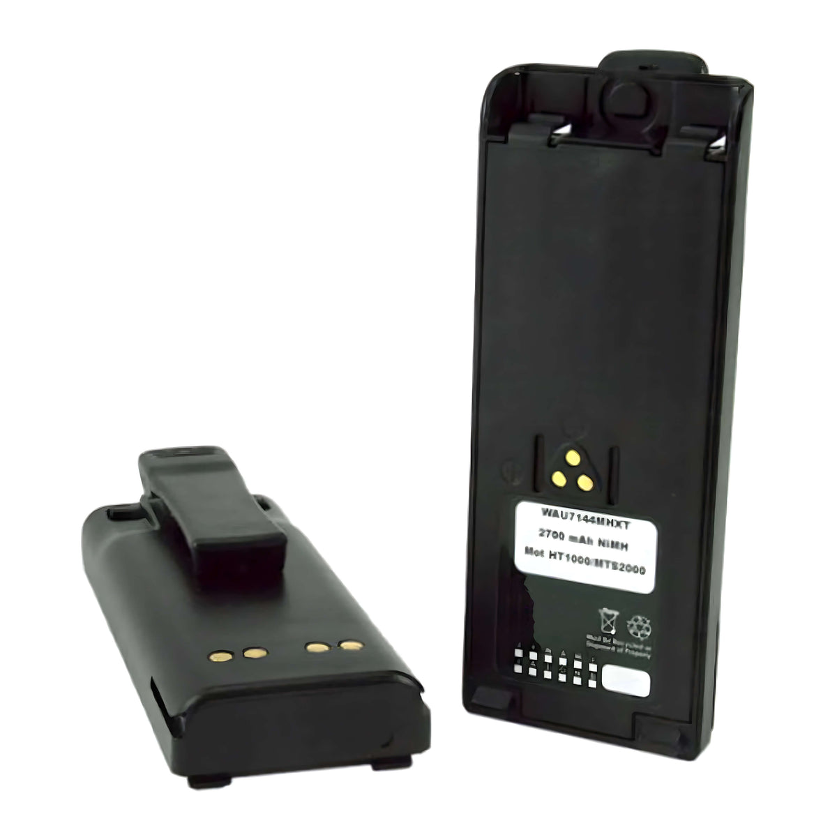 Motorola 7.5V, 2700mAh, NiMH Radio Battery- HT1000, JT1000, Mobius, 12 ...